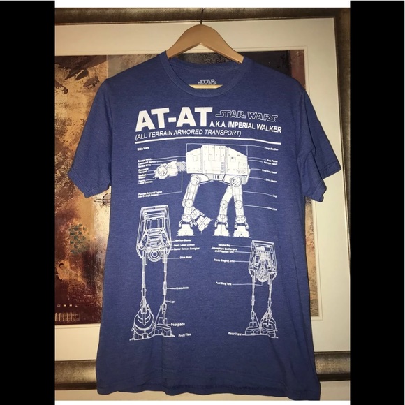 Star Wars | Shirts | Star Wars Atat Tshirt | Poshmark